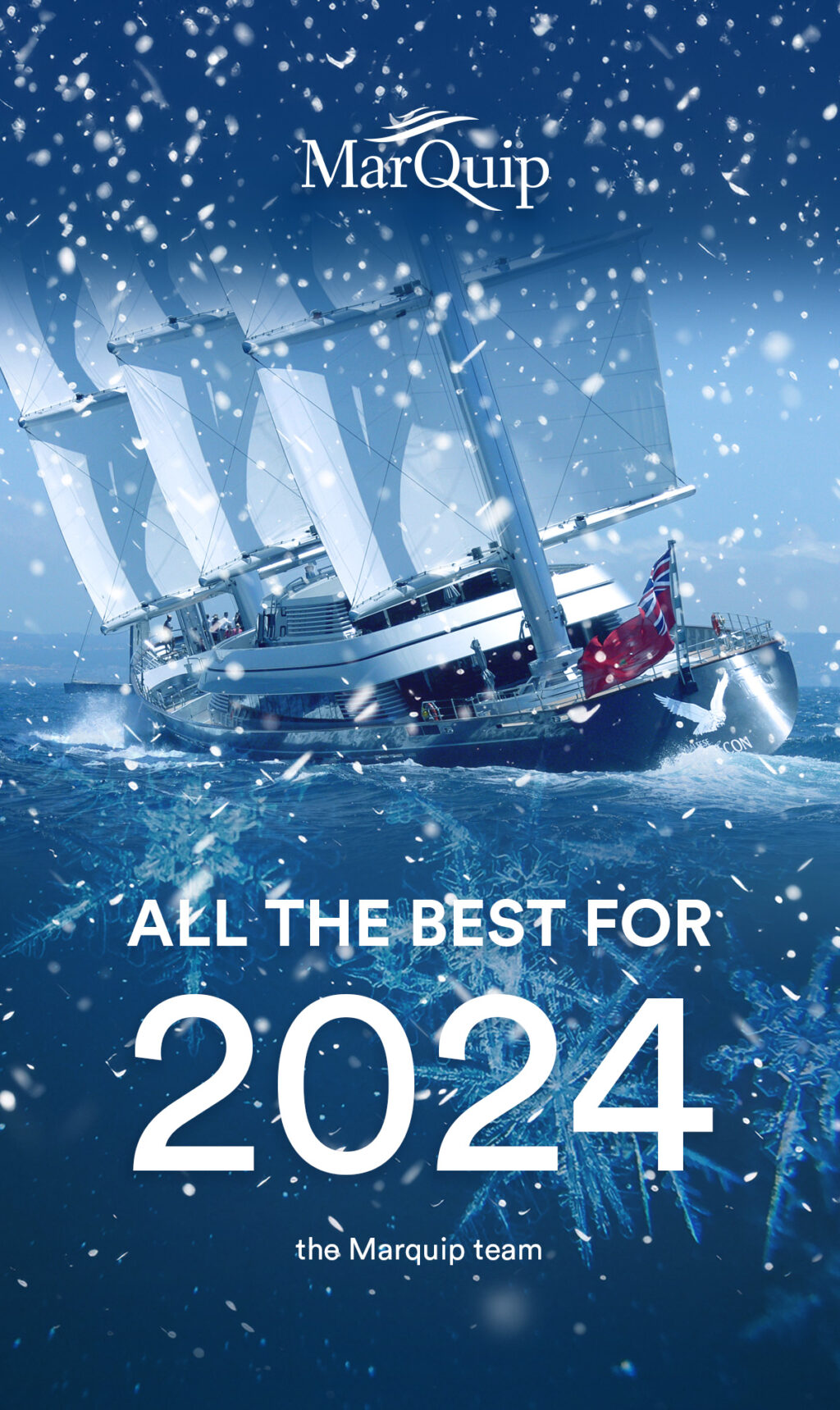 All the best for 2024 from MarQuip - The Marine Exhaust System Integrator