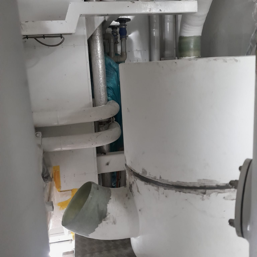 Seven parts, one separator - The Marine Exhaust System Integrator